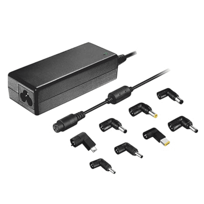 Lappy Power 65W Universal Laptop Adapter 15V-20V 4A with 8 Tips for HP ...