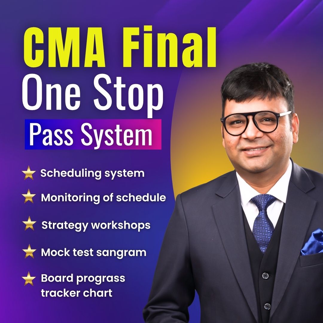 Best CMA Final Coaching In India
