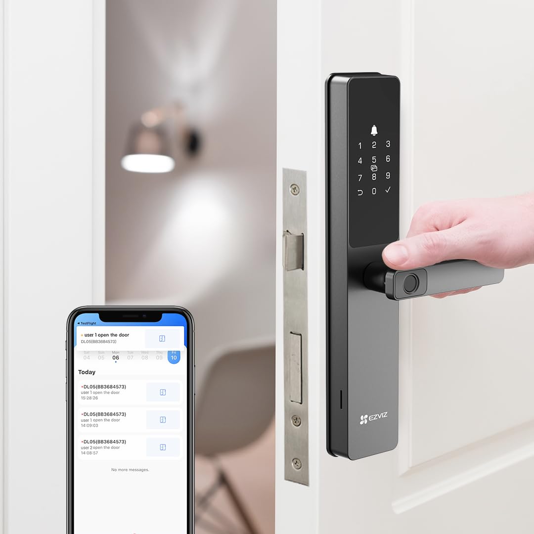 Ezviz Smart Fingerprint Lock DL05 CS-DL05-R200-WBCP-GR(M)