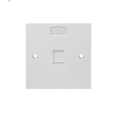 Face Plate White 1 Port 2 Port Durable & Easy Install Buy Now!