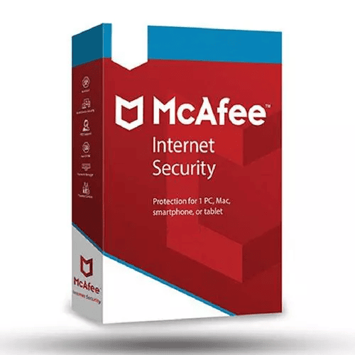 McAfee Internet Security (1 PC, 1 Year) – Antivirus, Firewall