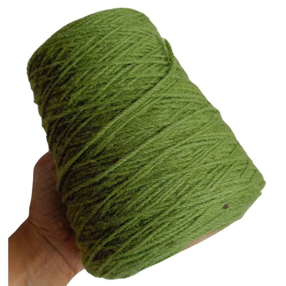 New Zealand Rug Wool 3 Ply Dark Leaf Green 5