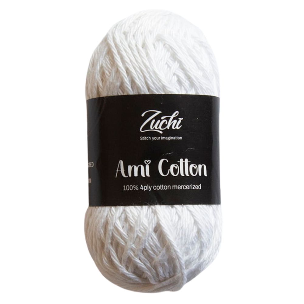 Buy Zuchi Ami Cotton Yarn for Amigurumi 4 Ply | Crochet | Knitting ...