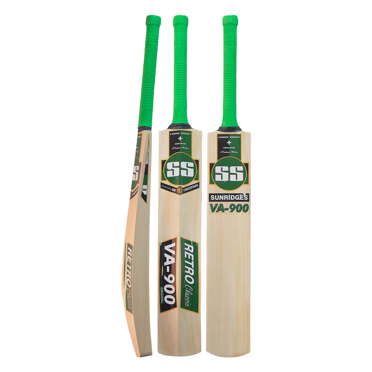 SS VA-900 Solitaire Kashmir Willow Cricket Bat – SH | 4 Square Sports
